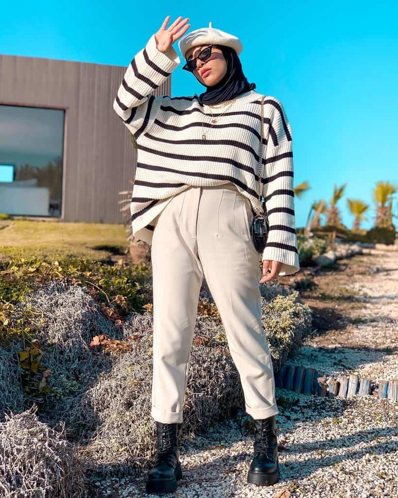 9 Stunning Ways To Wear Stripes This Season - ModestBay